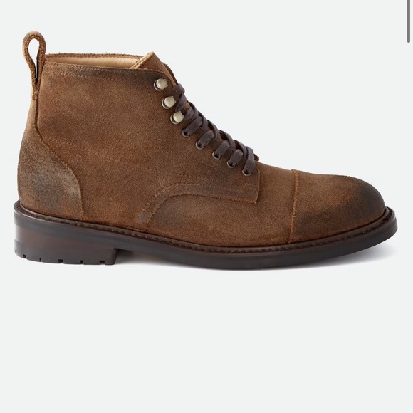 RHODE | Shoes | Rhodes Brown Laceup Boots With Rugged Sole | Poshmark